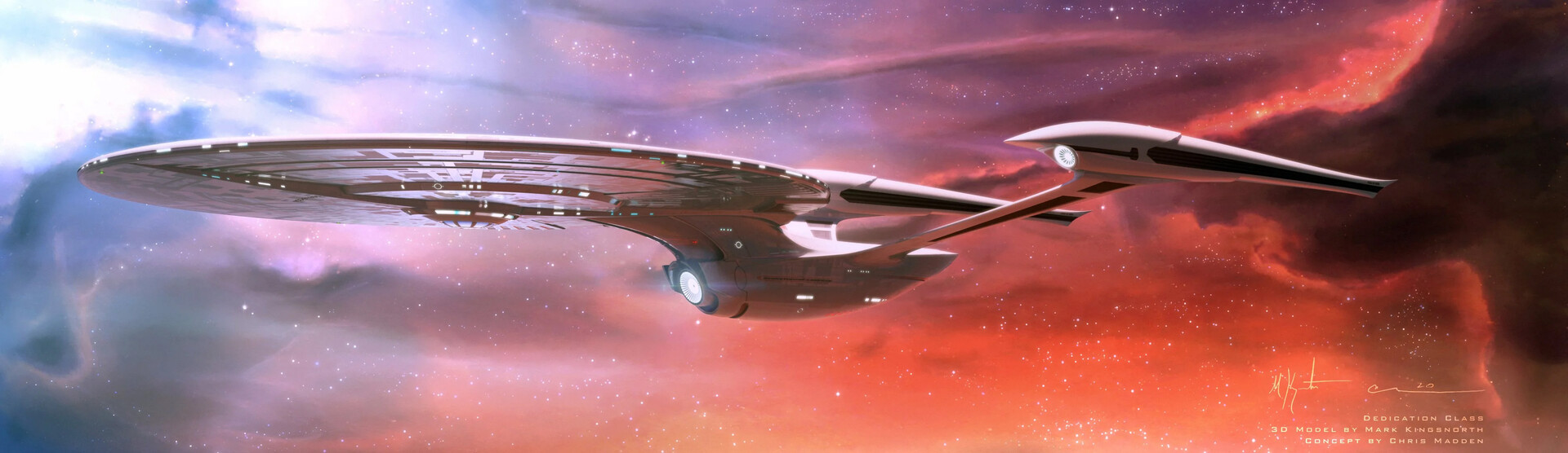 ArtStation - Star Trek Starship U.S.S. Endurance, Dedication Class