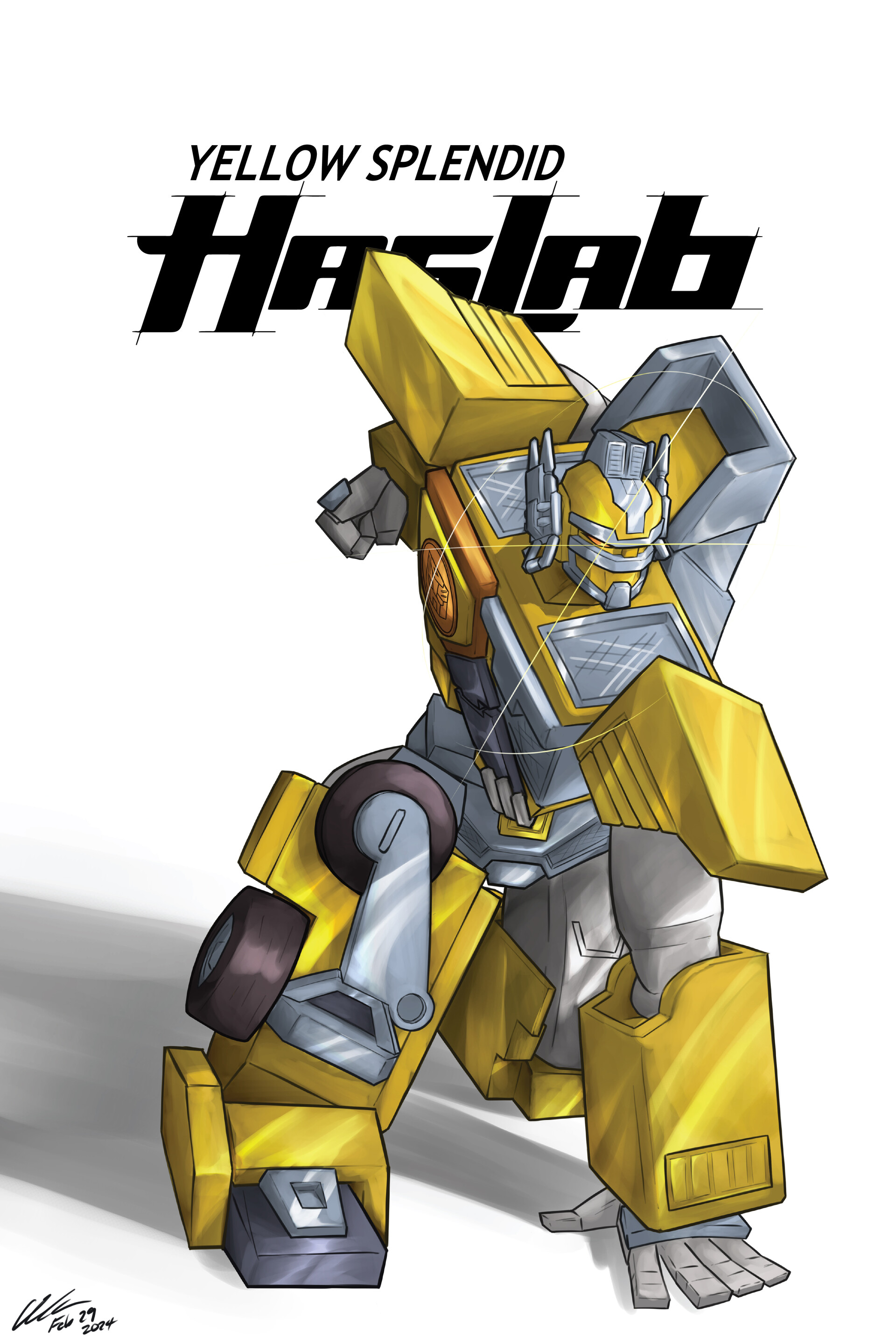 ArtStation - Transformers - Yellow Splendid