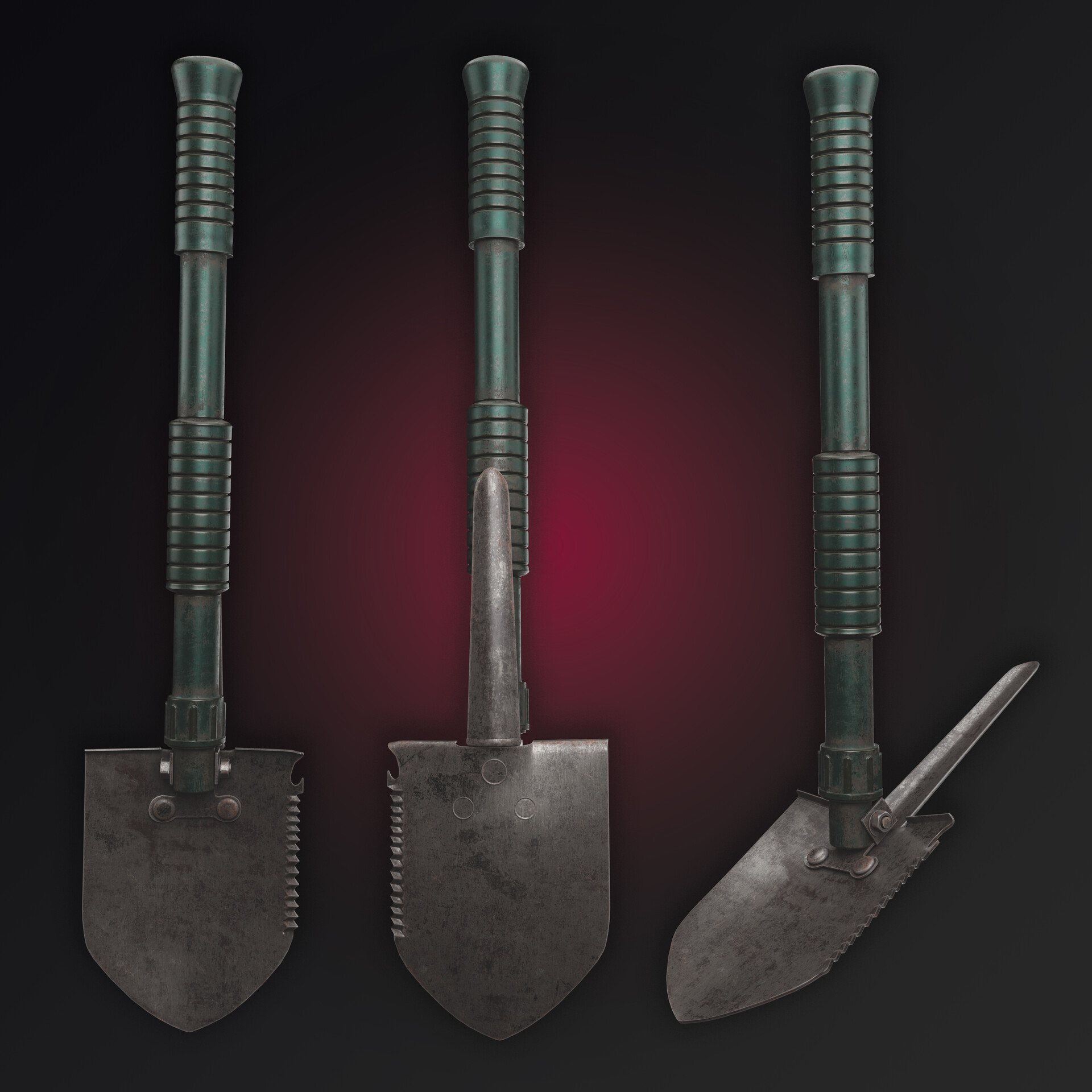 ArtStation - MiIitary Shovel