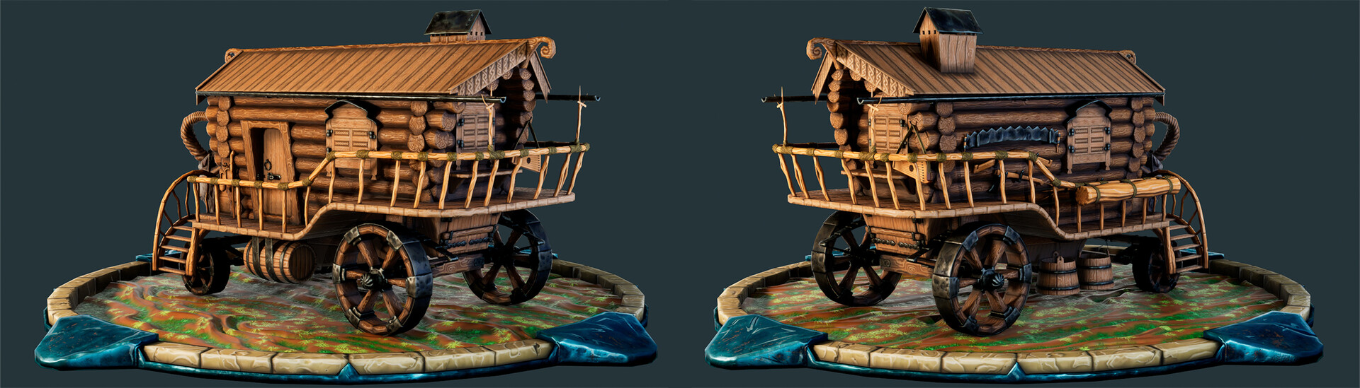 Mikhail Ermakov - A hut on wheels "Boris"