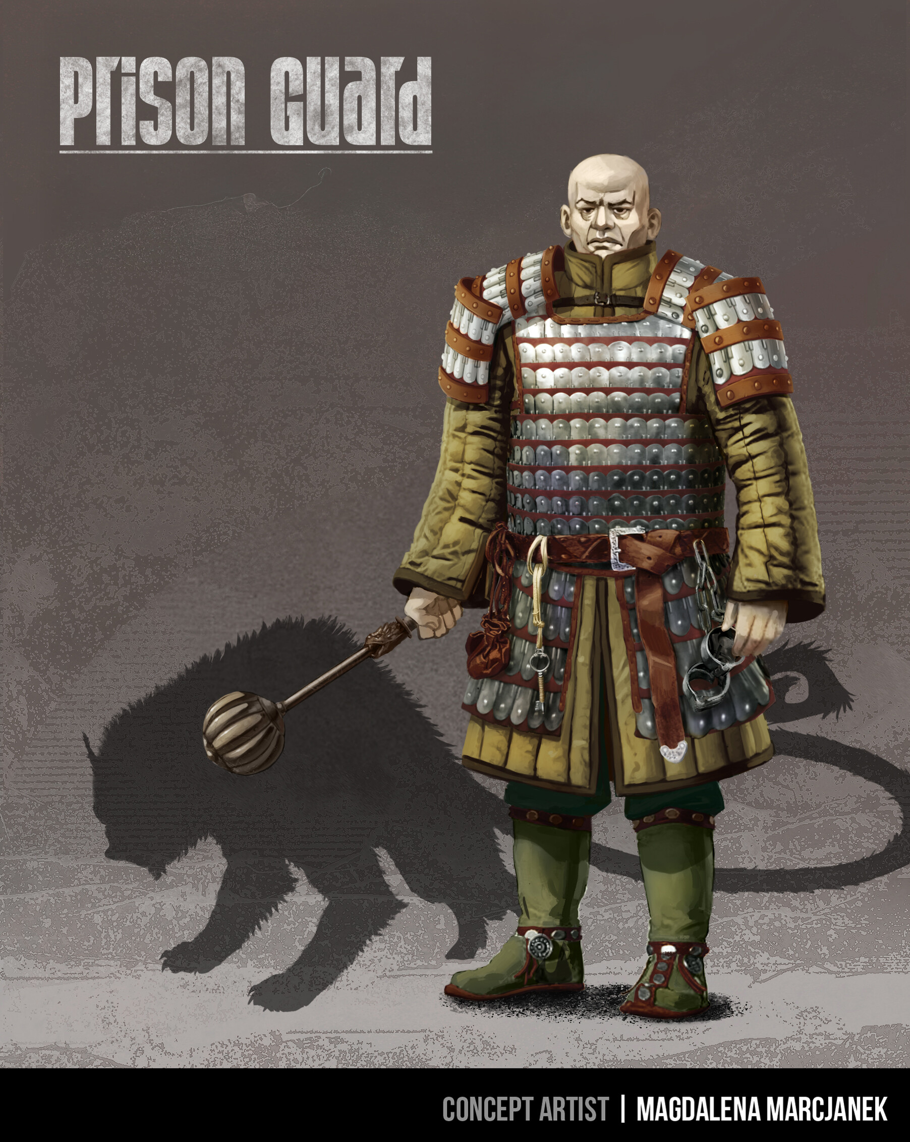 ArtStation - Prison Guard