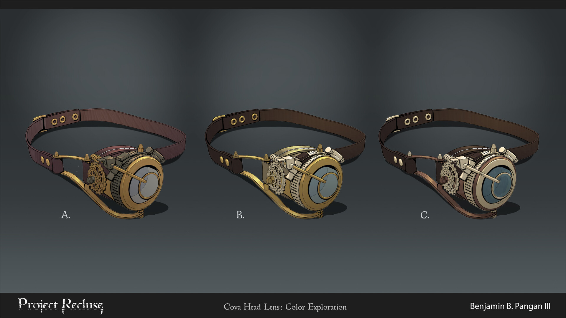 Benjamin Pangan III - Project Recluse: Cova Head Lens