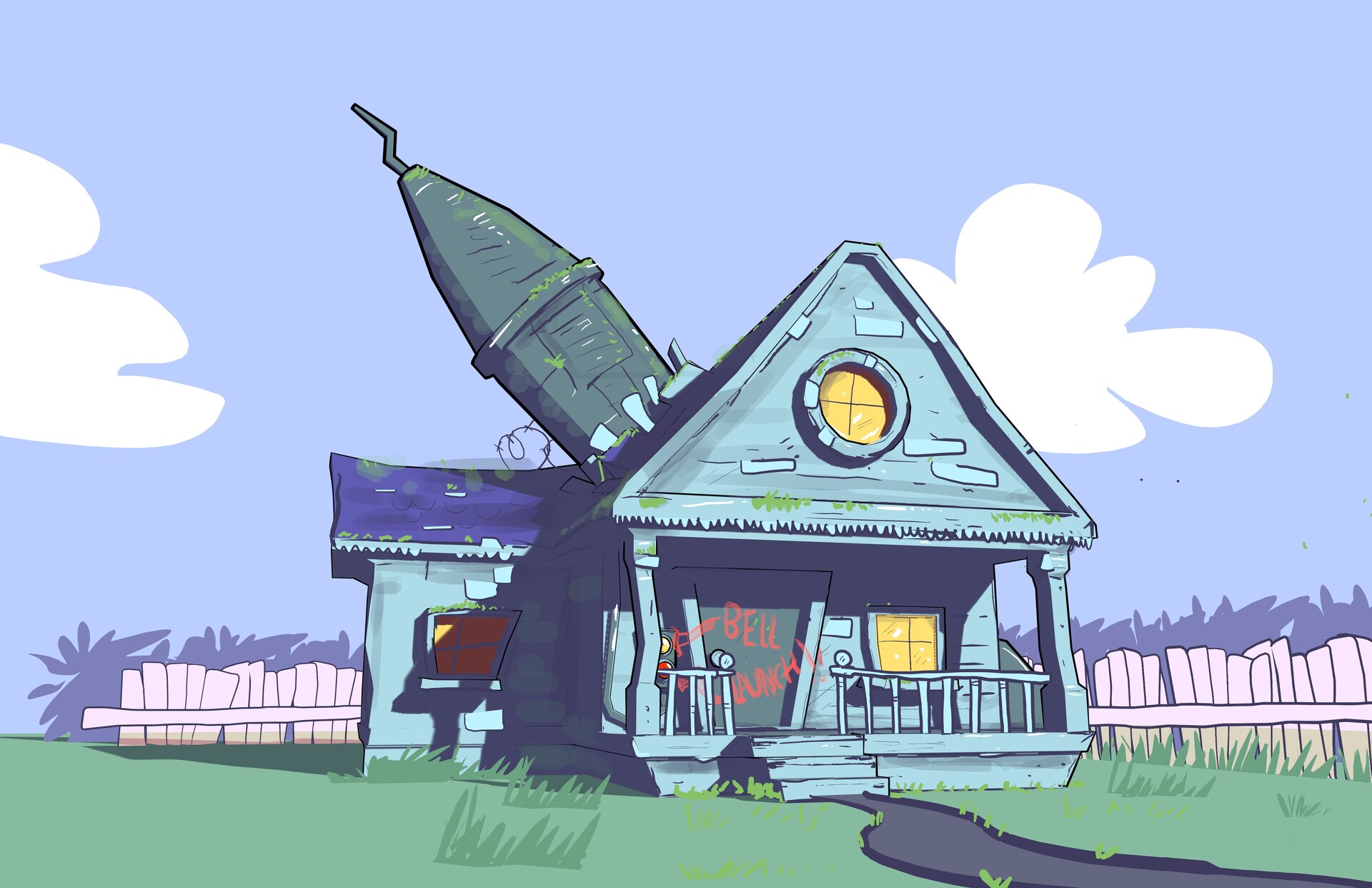 ArtStation - Toon house