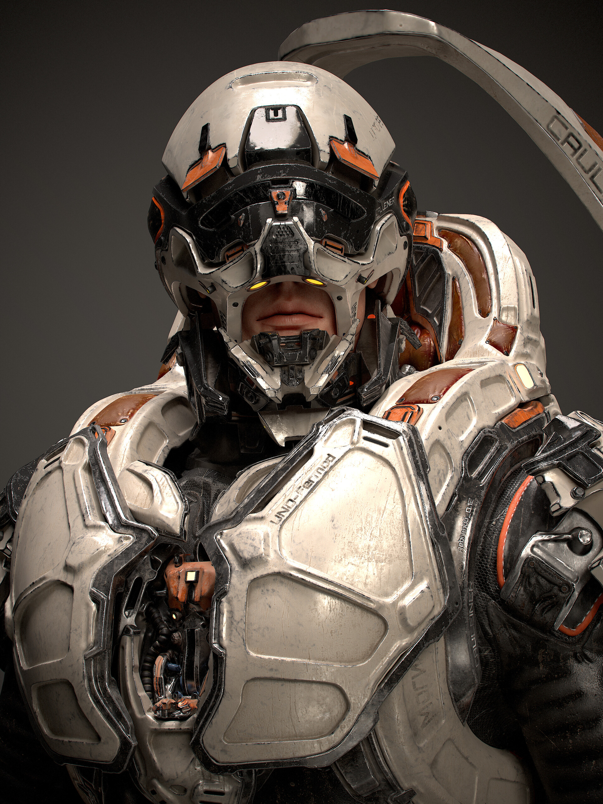 ArtStation - Anton in black and white