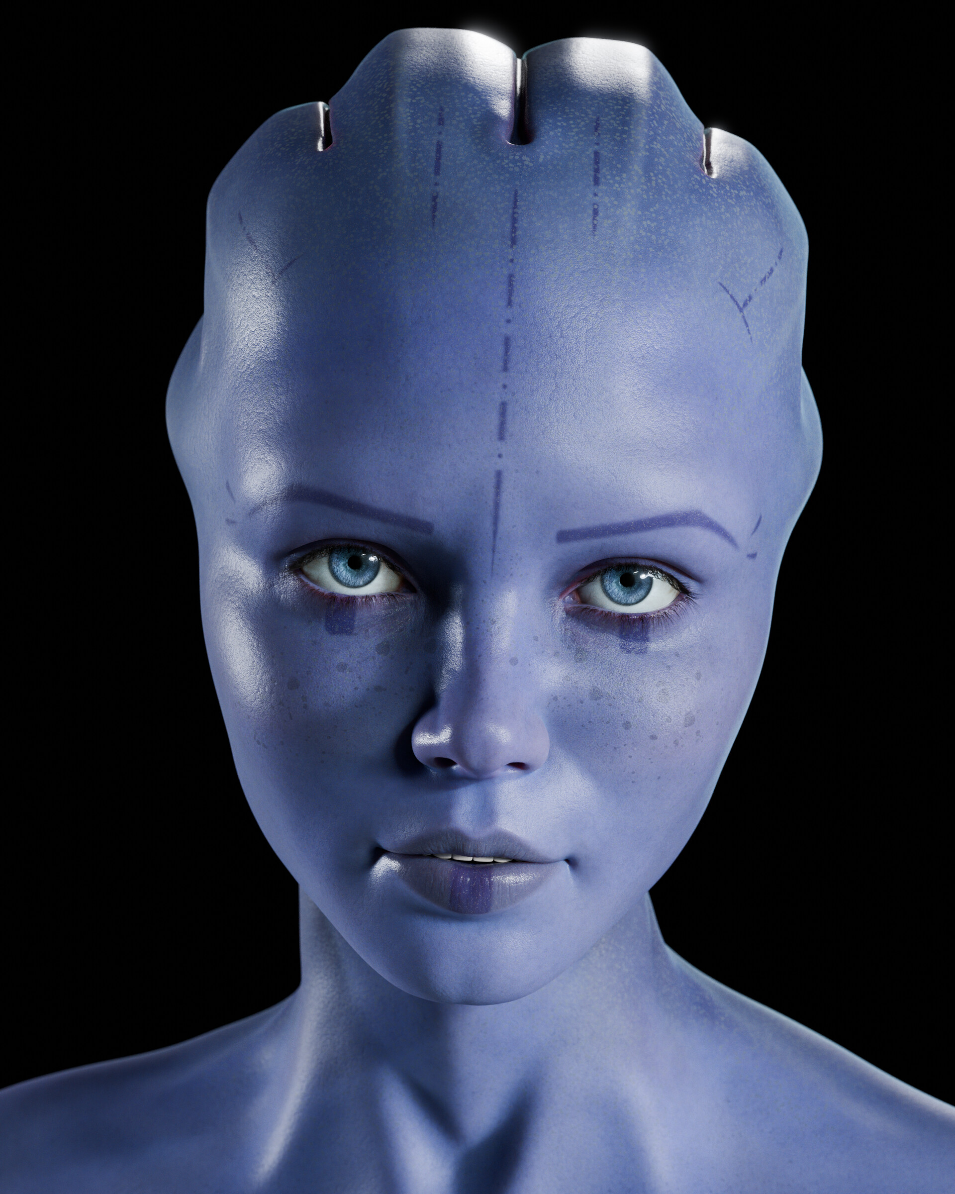 ArtStation - Asari Fan Art