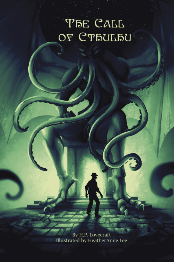 HeatherAnne Lee's Portfolio - The Call of Cthulhu Book Cover