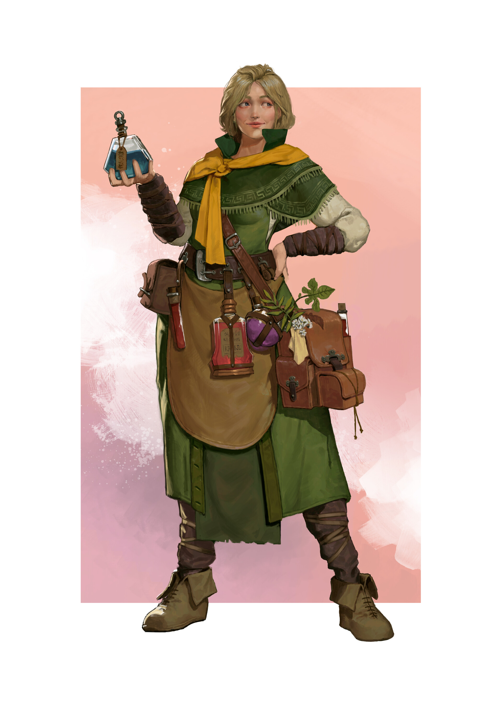 ArtStation - NPC Potion Merchant