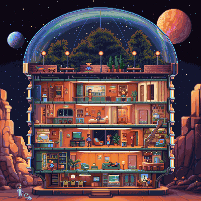 ArtStation - Life on Mars