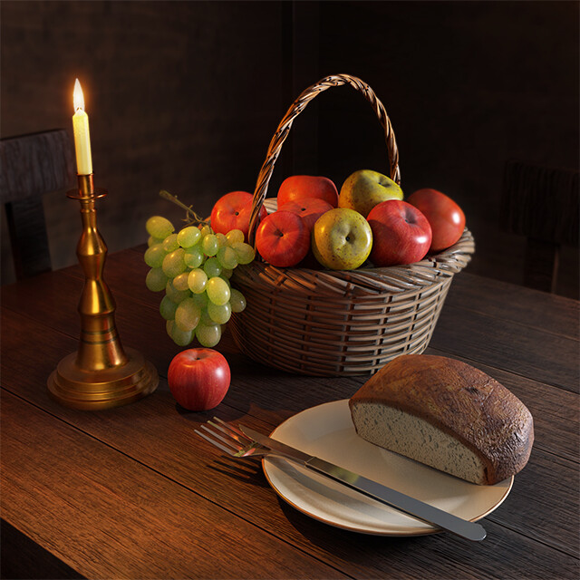 Rohan Dey - SSS_BG // Still Life // Fruits