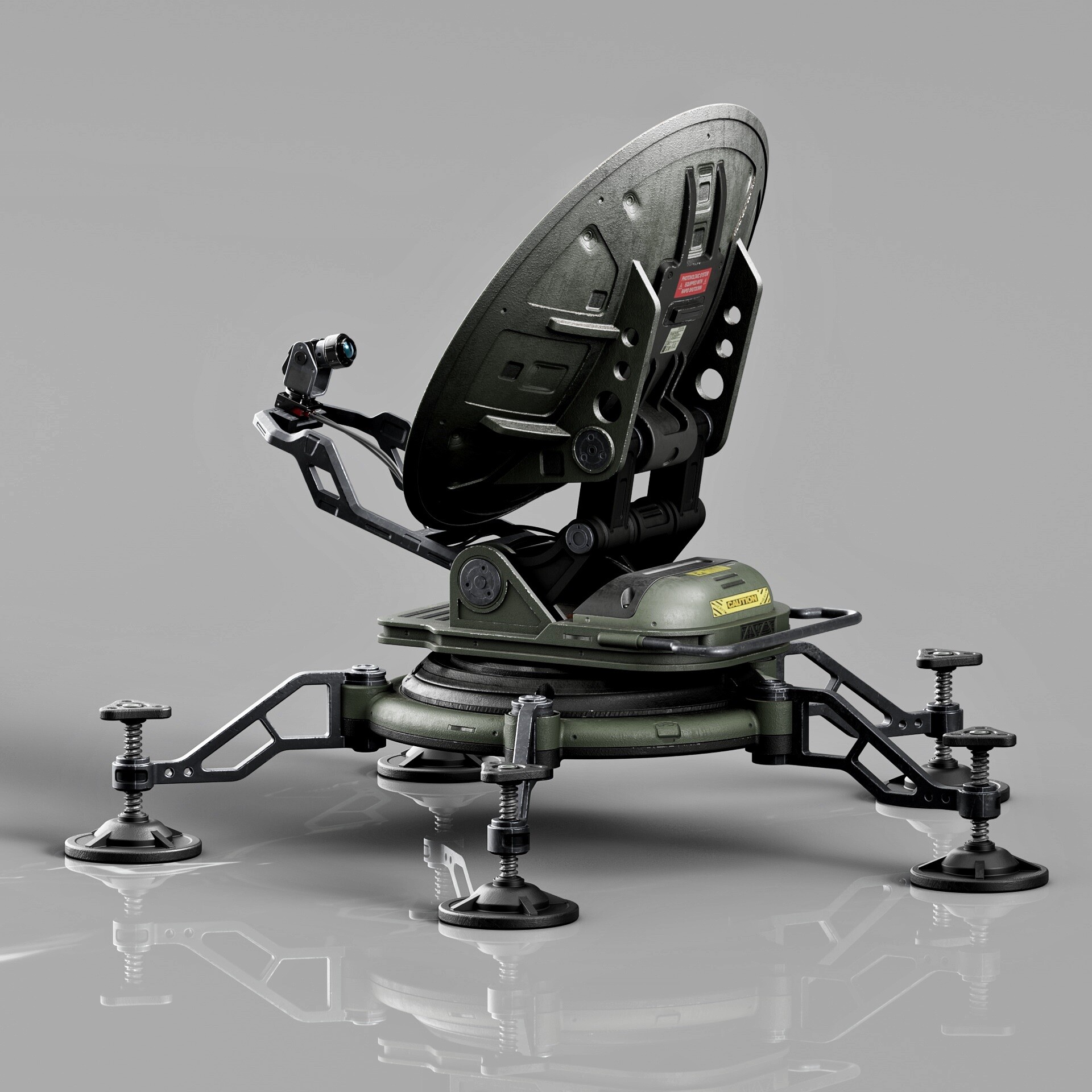 ArtStation - Tactical Satellite Uplink