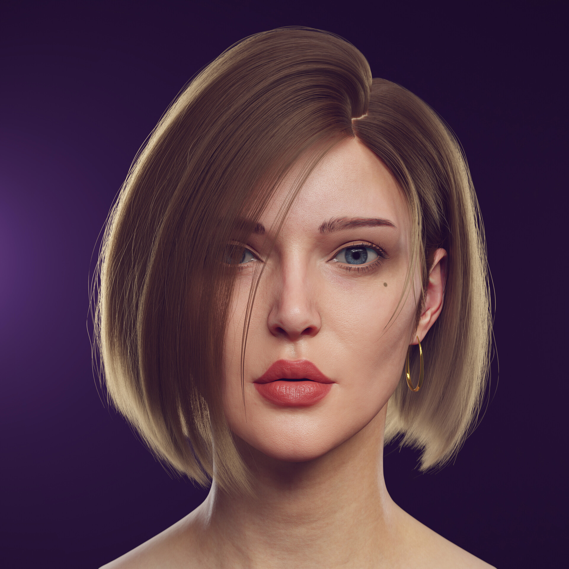 ArtStation - 女性头像练习