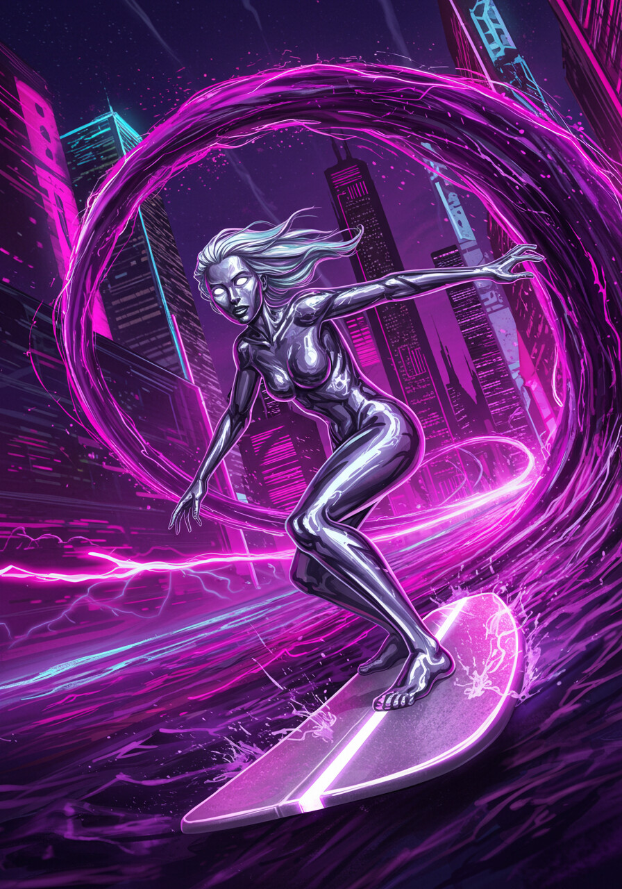 ArtStation - Silver Surfer - Shalla-Bal