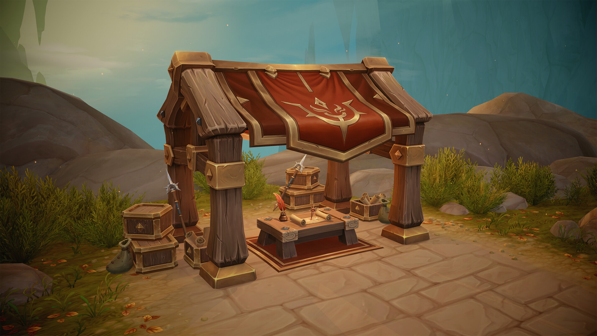 Claire Chidgey - Hallowfall Fan Art Environment