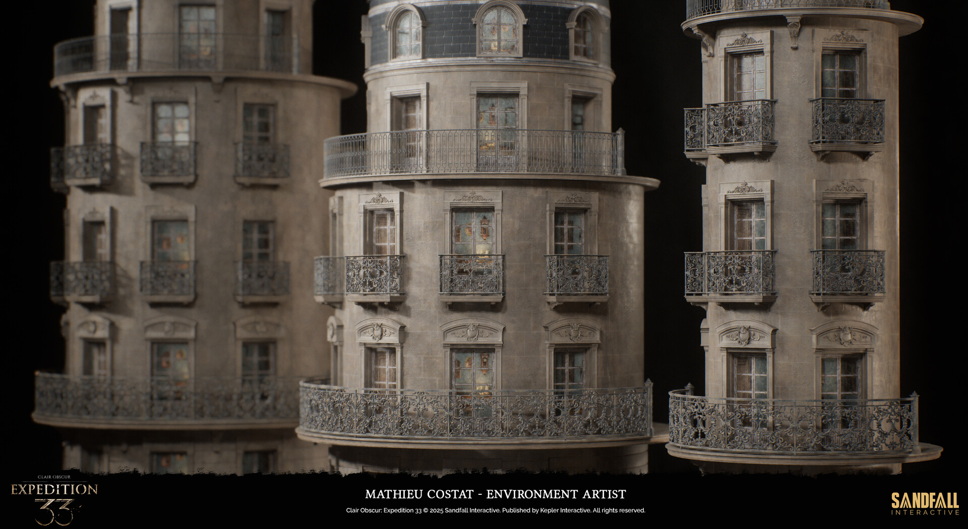 Mathieu Costat - Clair Obscur : Expedition 33 - Lumiere Buildings