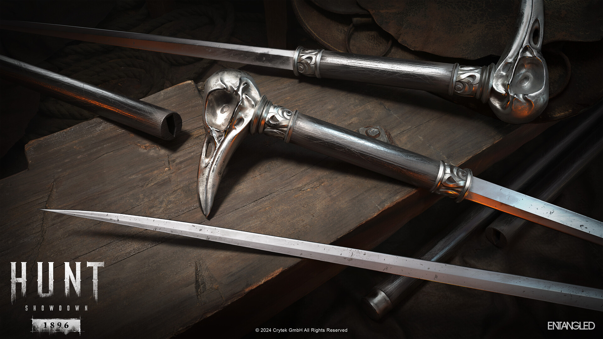 ENTANGLED Studio - Weapon 3D Models for Hunt: Showdown