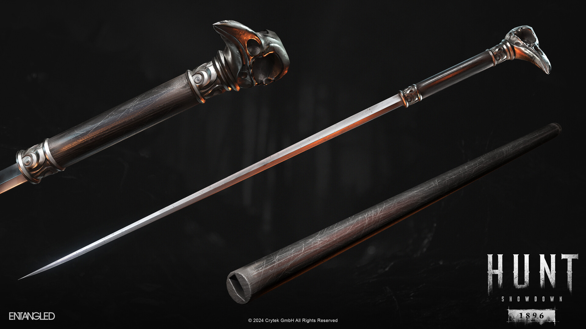 ENTANGLED Studio - Weapon 3D Models for Hunt: Showdown