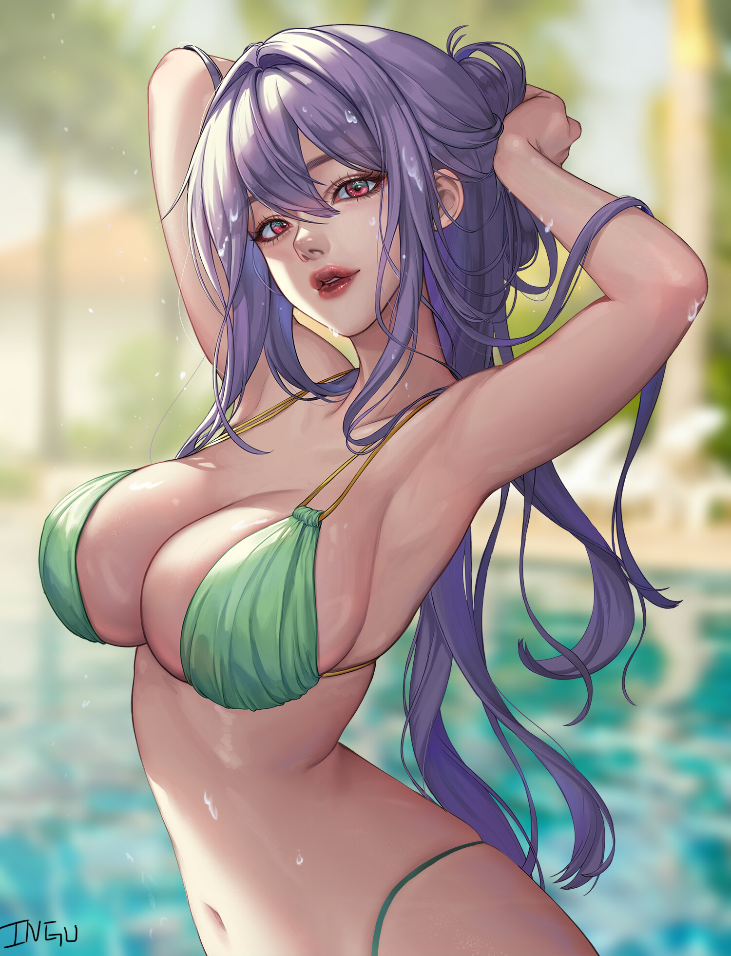 ArtStation - Swimming pool