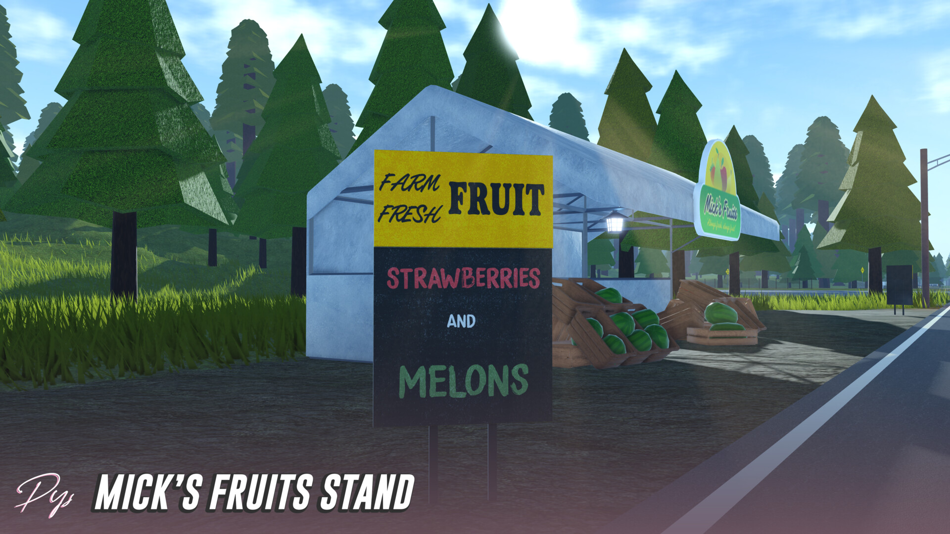 PysKoshi - Mick's Fruit Stand [Roblox]