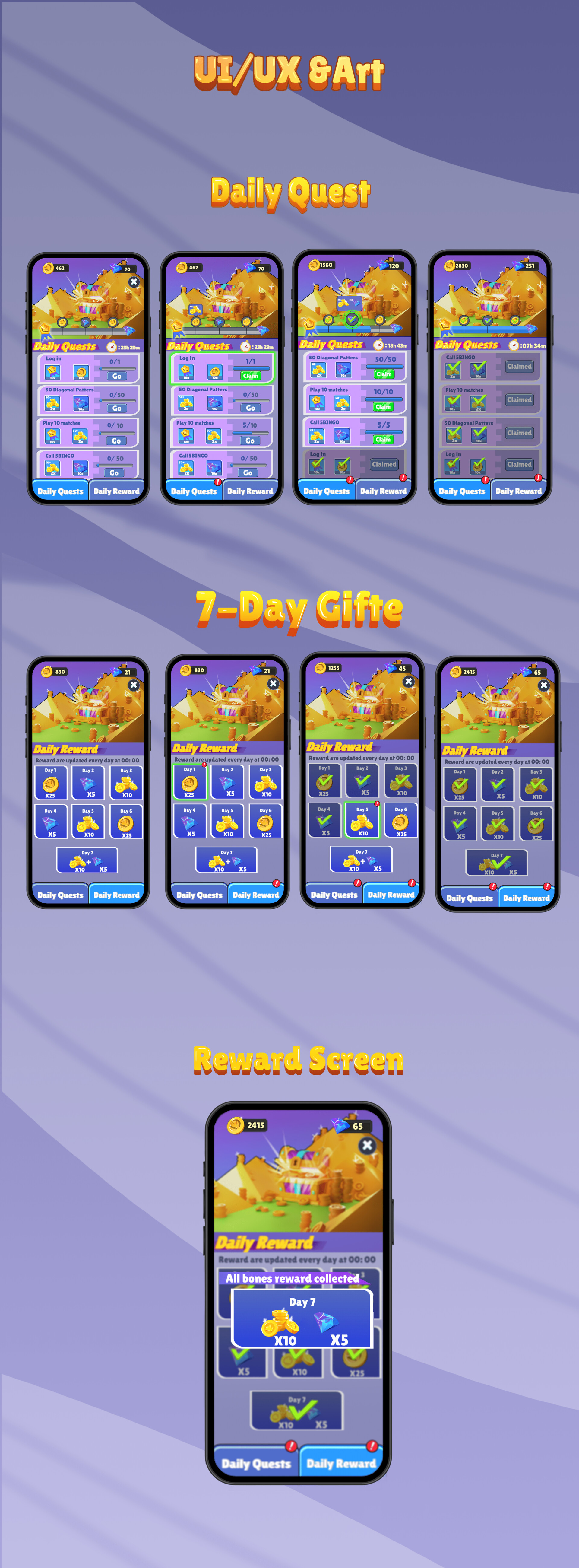 ArtStation - UI/UX & Art