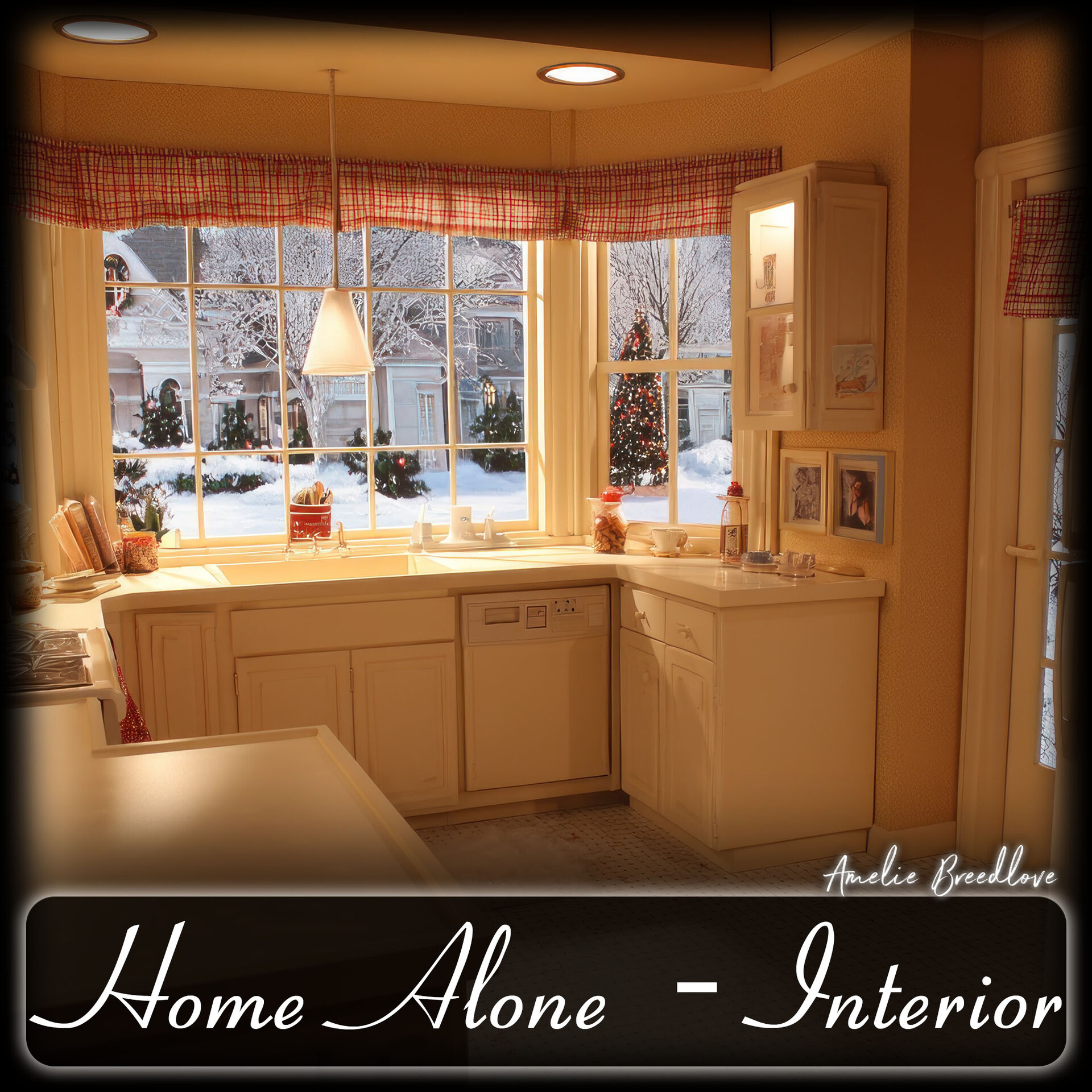 ArtStation - 200 Home Alone - Interior (Realistic Concept) Reference ...