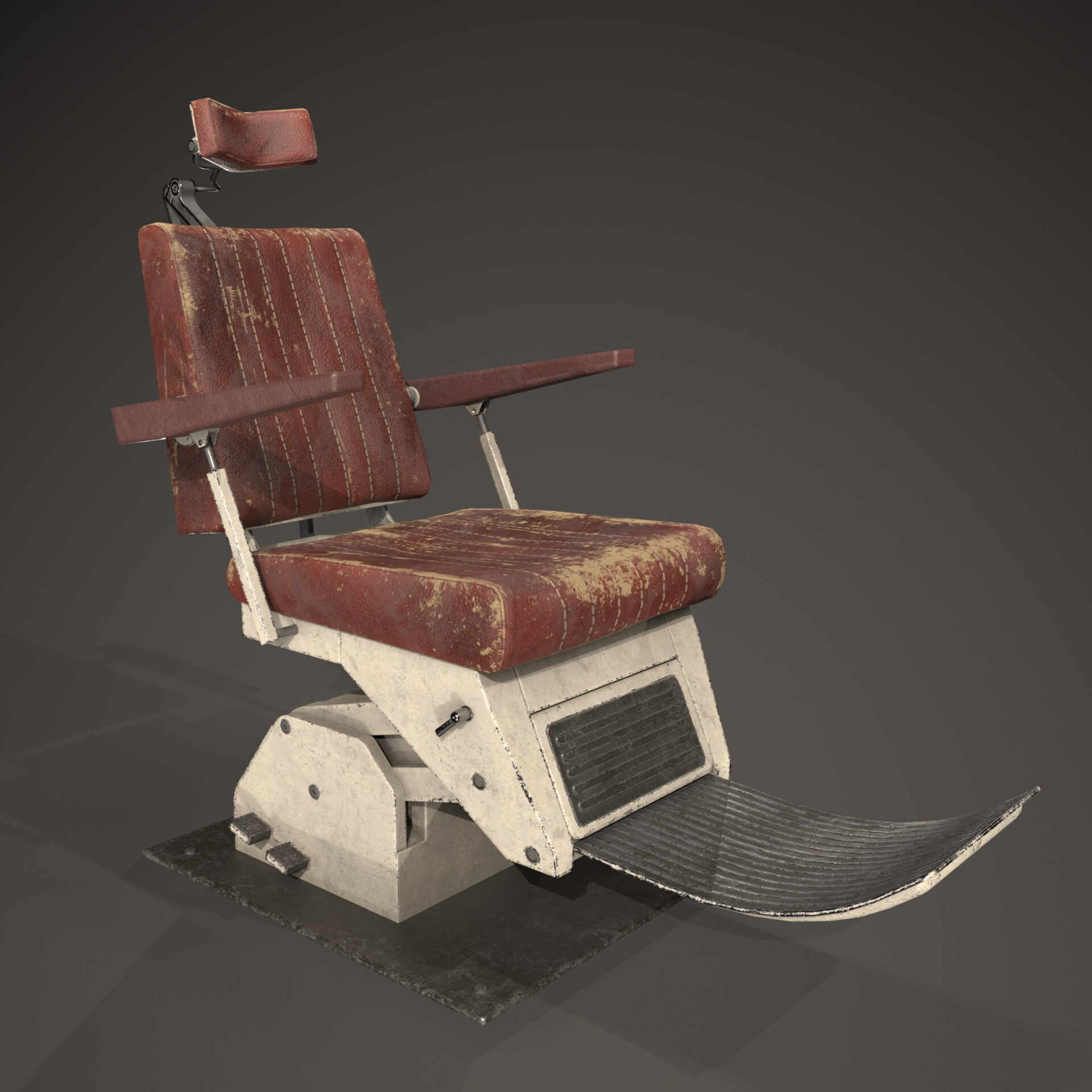 ArtStation - Soviet dental chair
