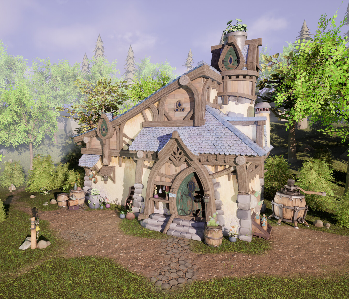 ArtStation - Magic Brewing Shop