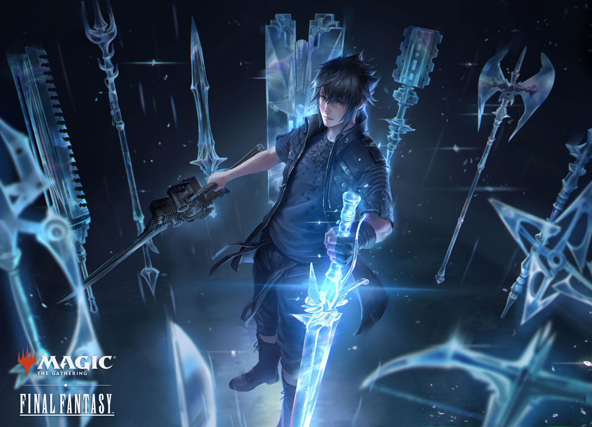 ArtStation - Noctis, Prince Of Lucis - MTG x Final Fantasy XV