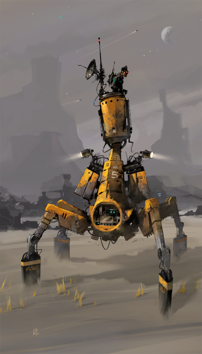 ArtStation - Sand Fire Lookout