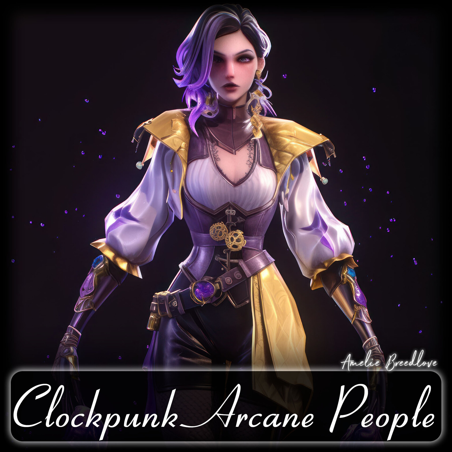 ArtStation - 200 Clockpunk Arcane People Reference Pack | 4K | v.6