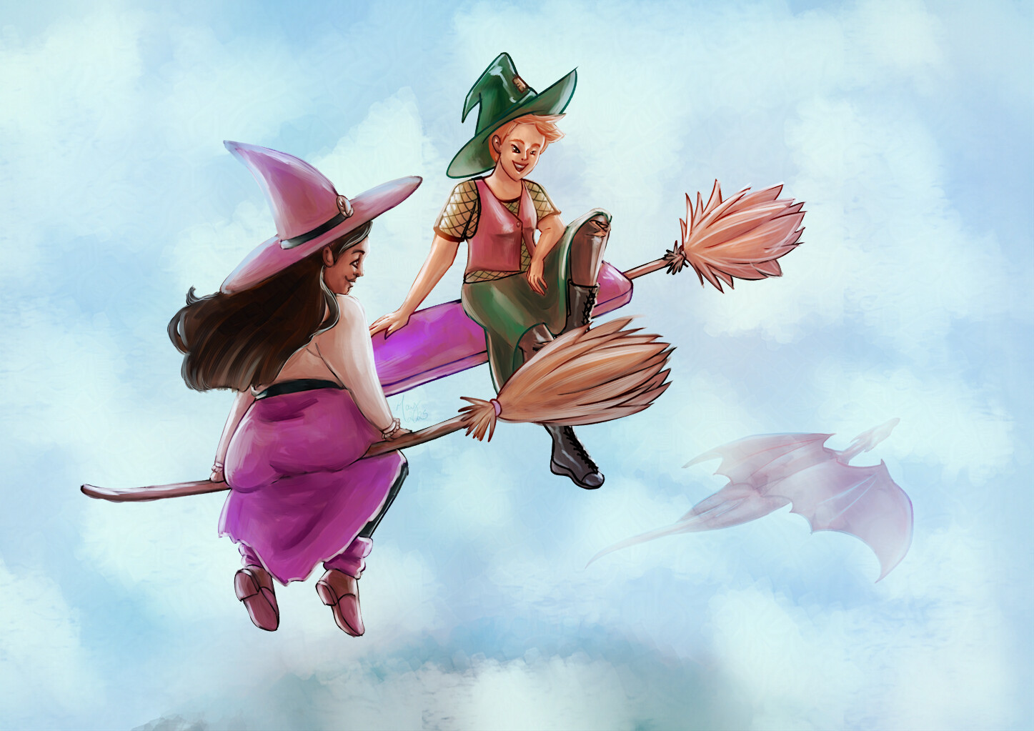 ArtStation - Journey Home - Flying High