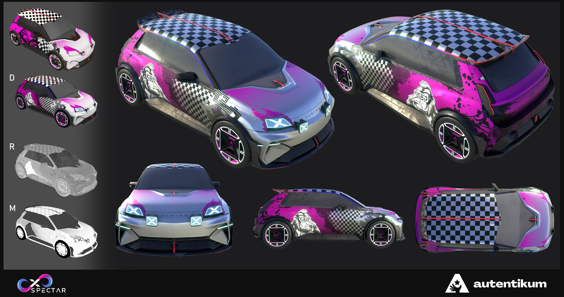 ArtStation - Alpine Cars - A290B