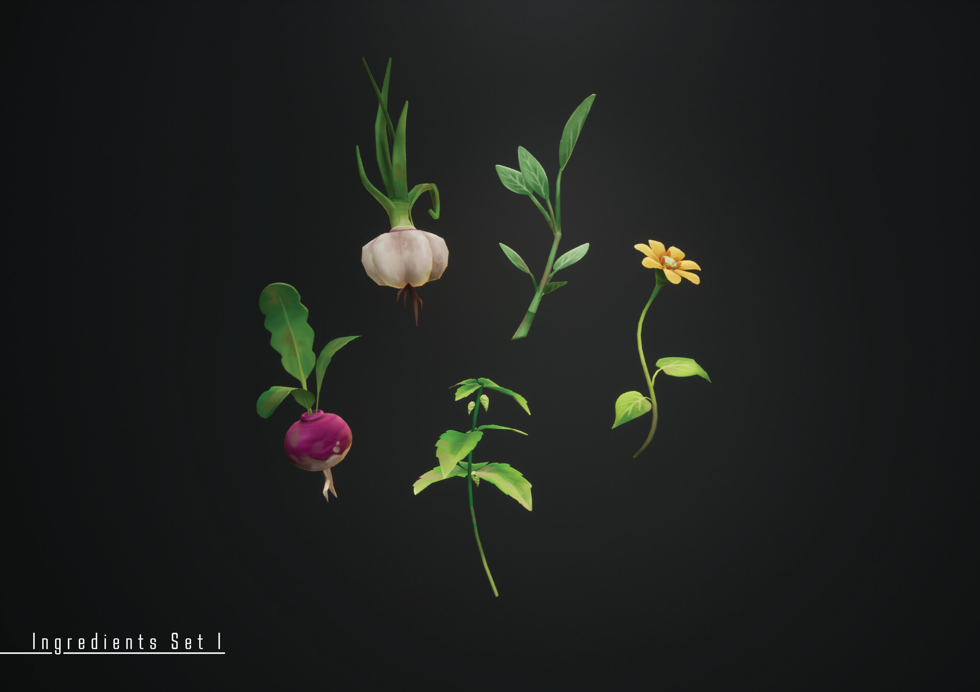 ArtStation - Potion Ingredients 1