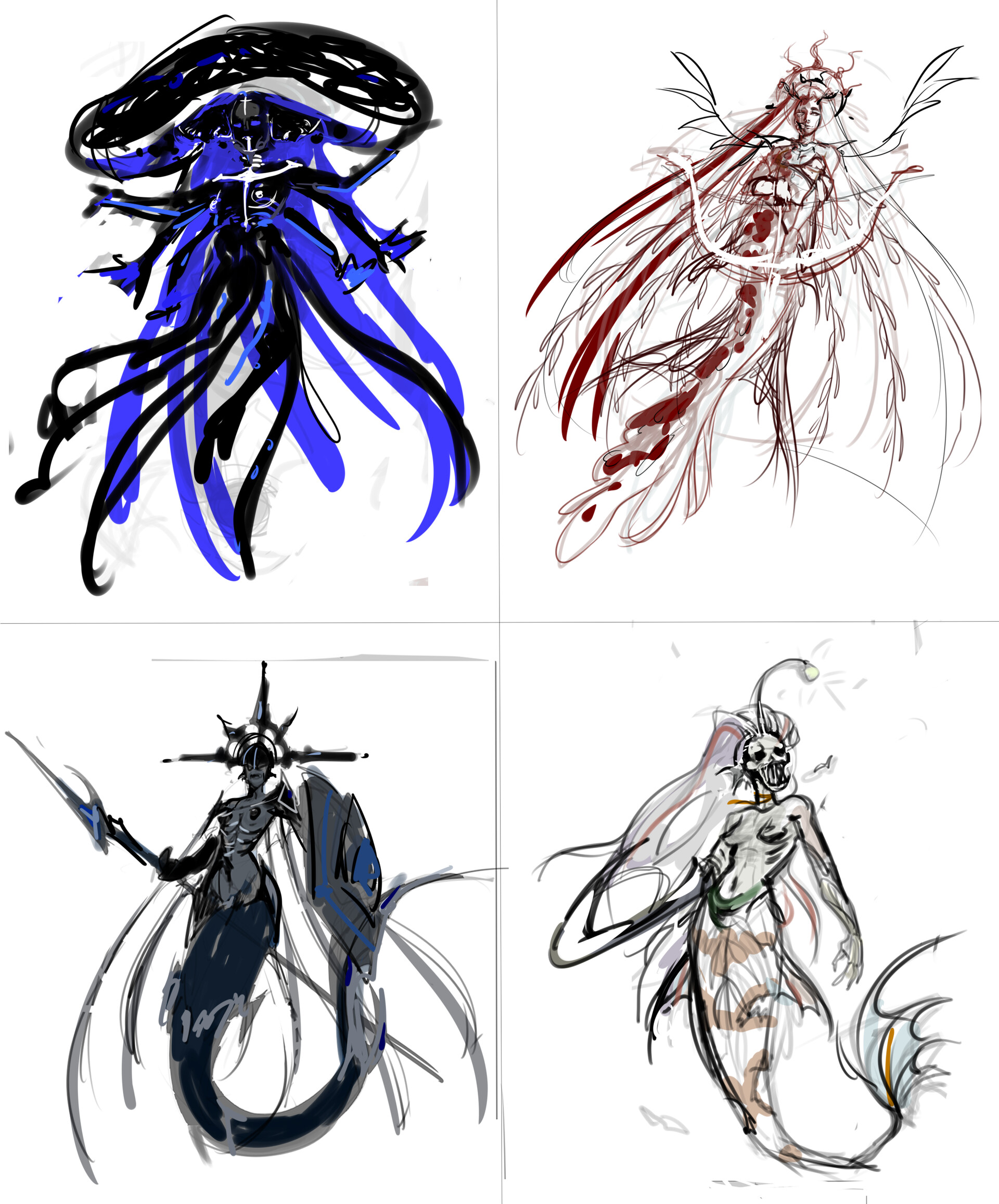 ArtStation - Post apocalypse mermaids