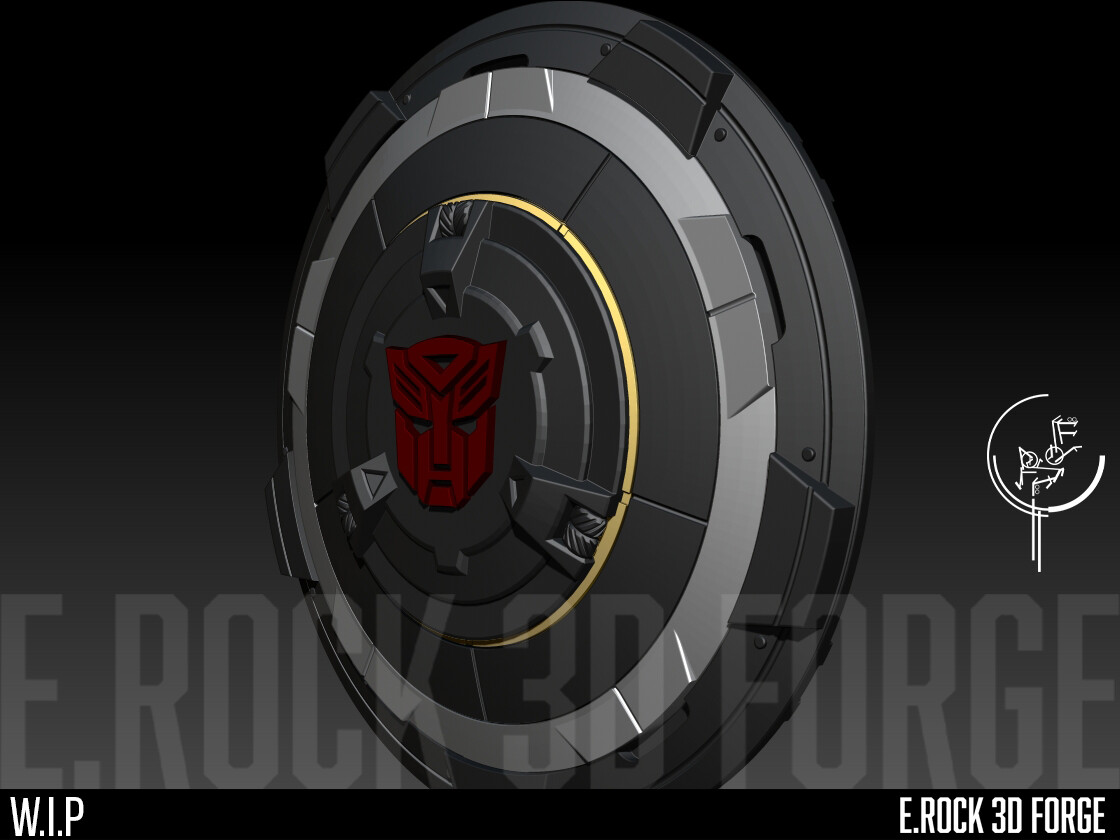 ArtStation - Cyber Sentinel Shield