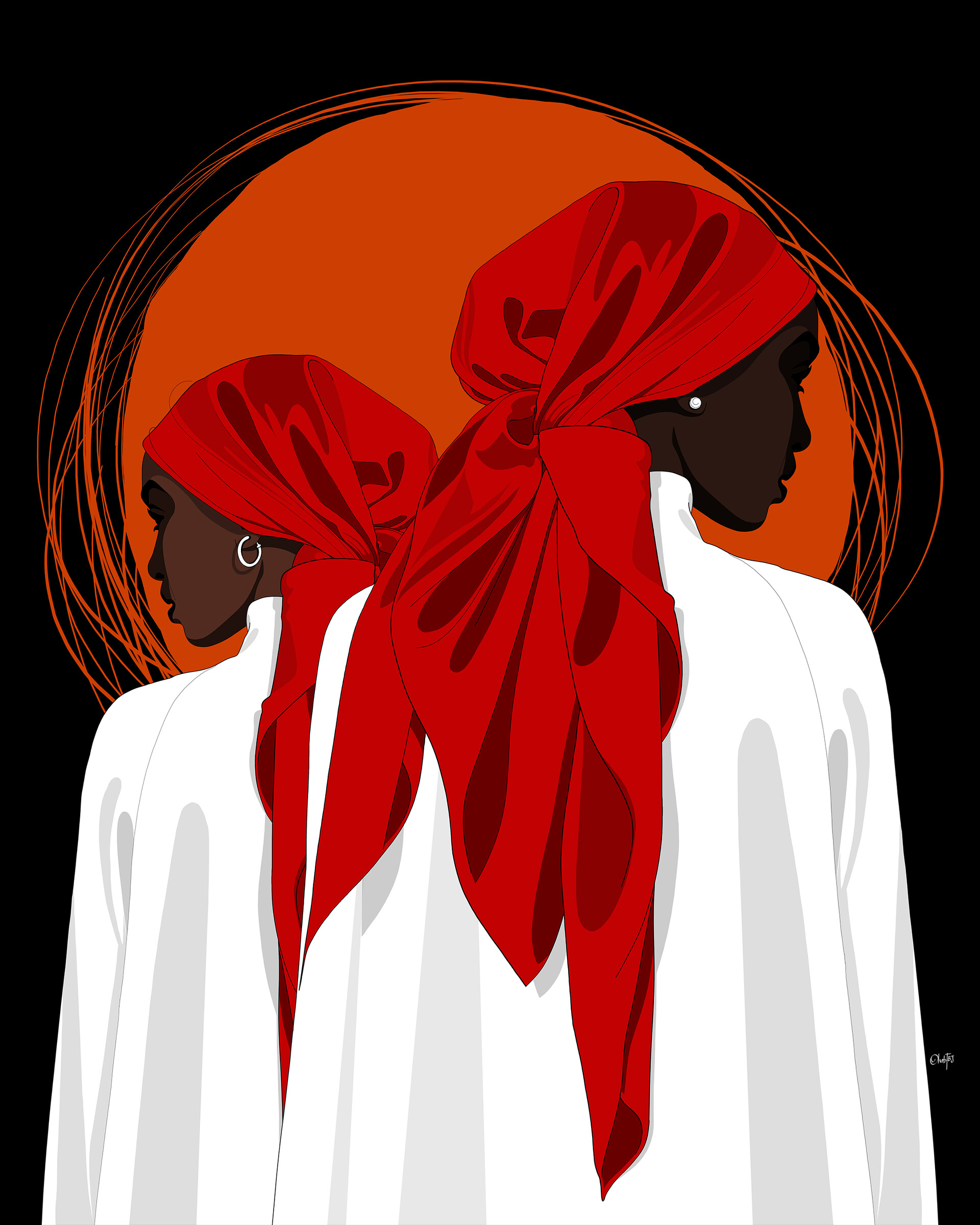 ArtStation - Umu ejima // translates: Twins