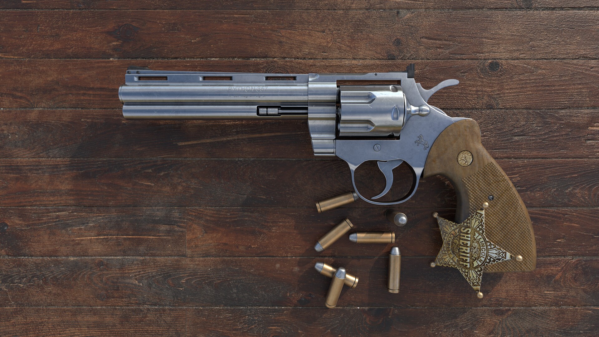ArtStation - Colt Python 357