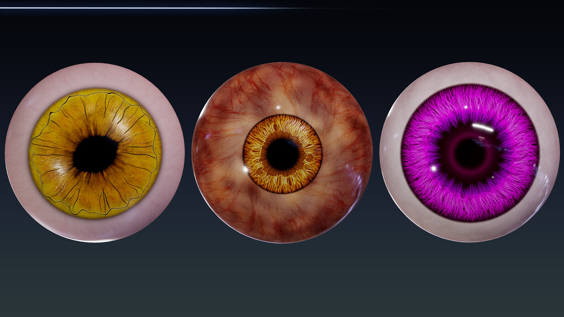 ArtStation - 17 HORROR & CURSED ANATOMY SMART MATERIAL + MATERIL EYE ...