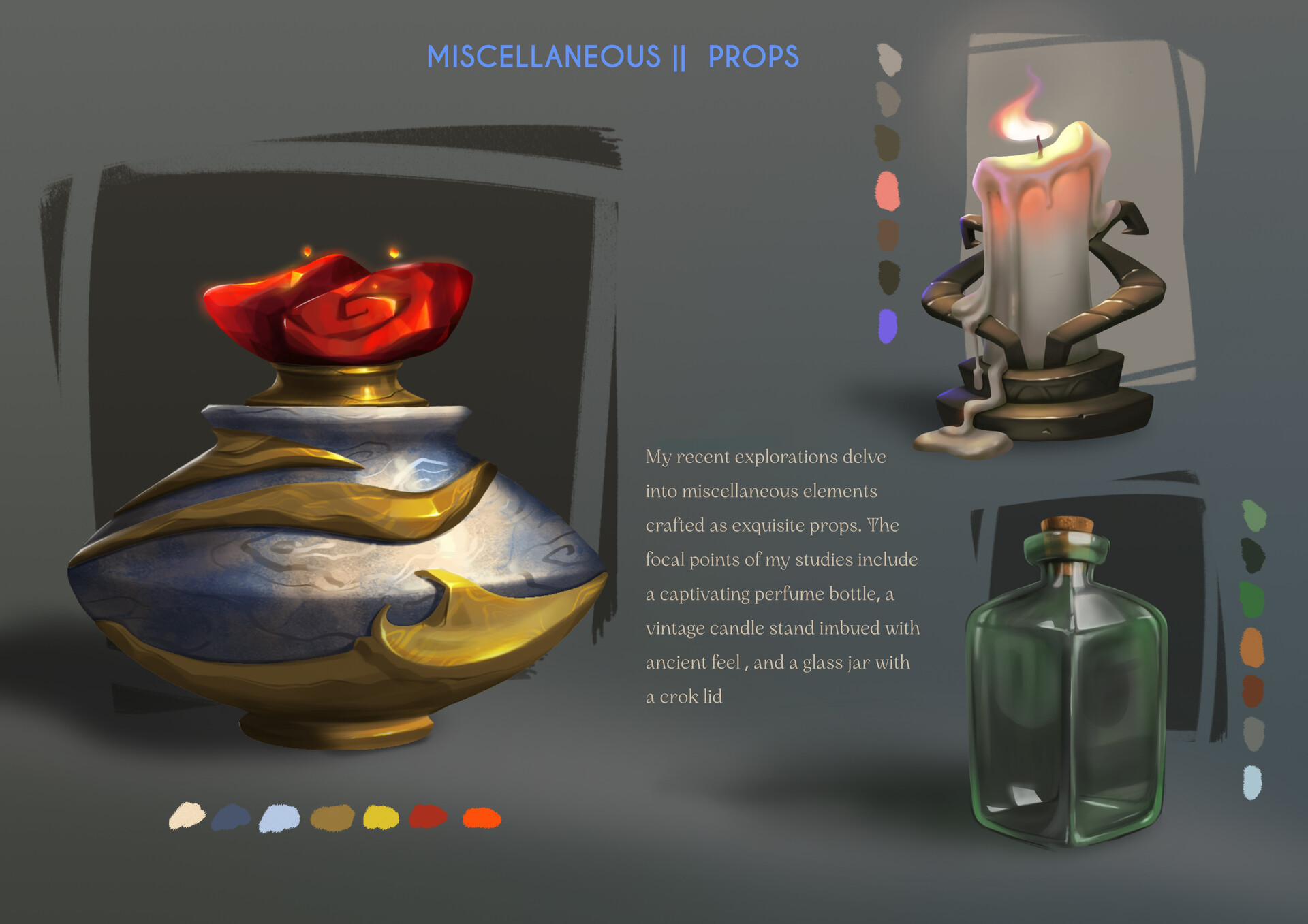 ArtStation - miscellaneous || PROPS