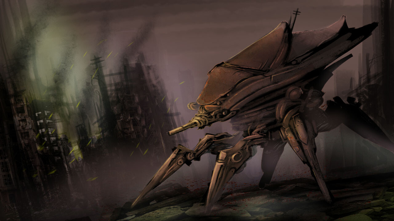 ArtStation - Scarab invader