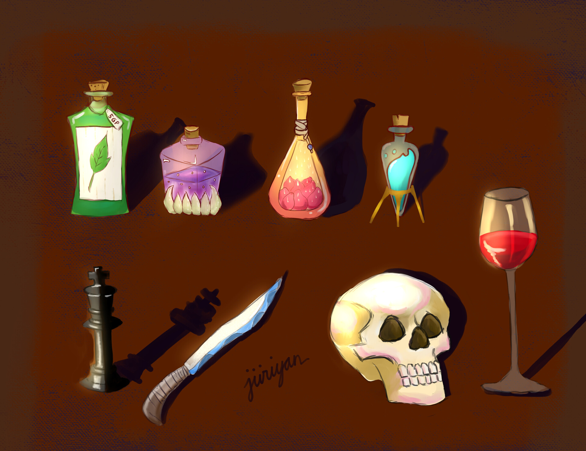 ArtStation - Object Painting Studies