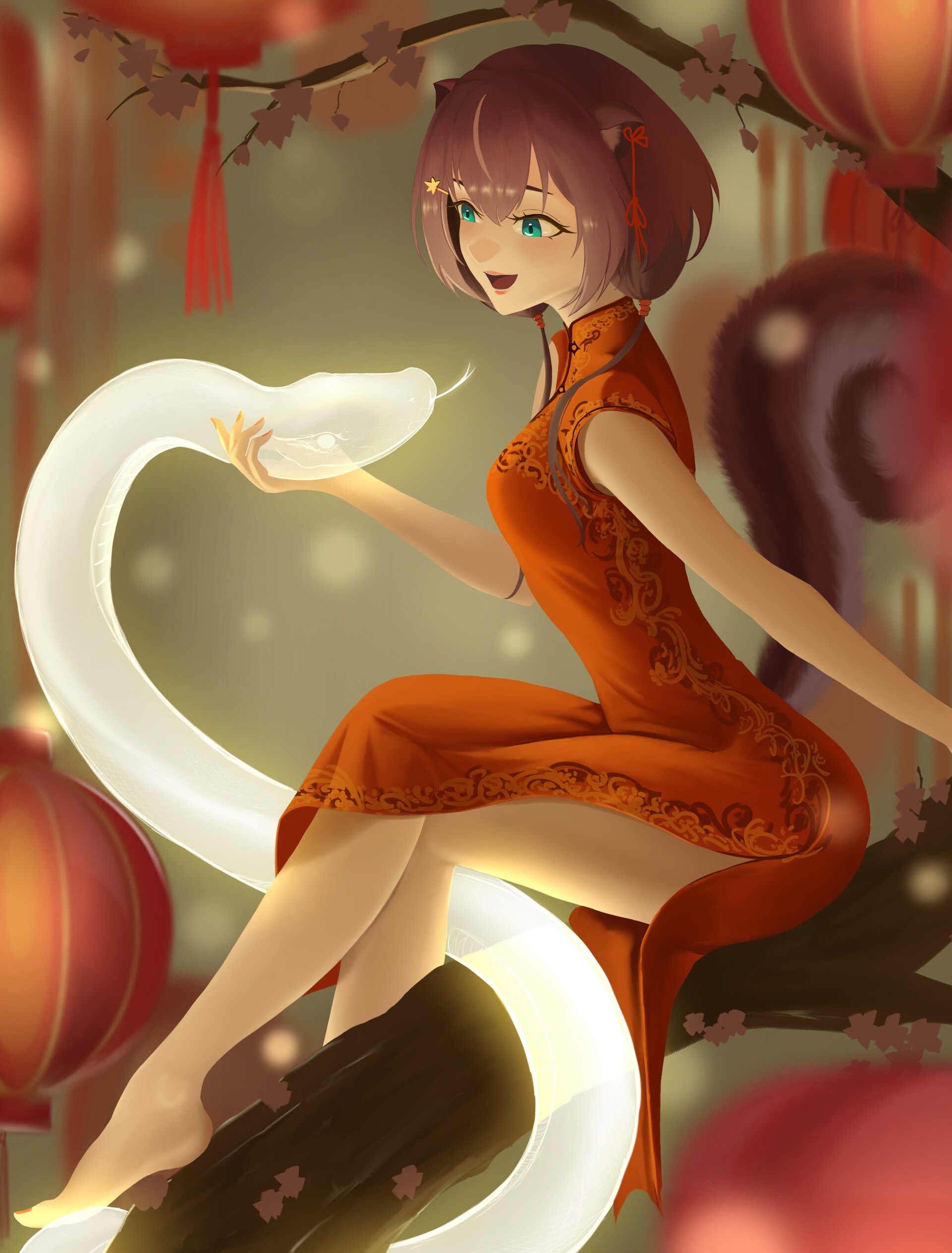 ArtStation - Ayunda Risu Chinese New Year