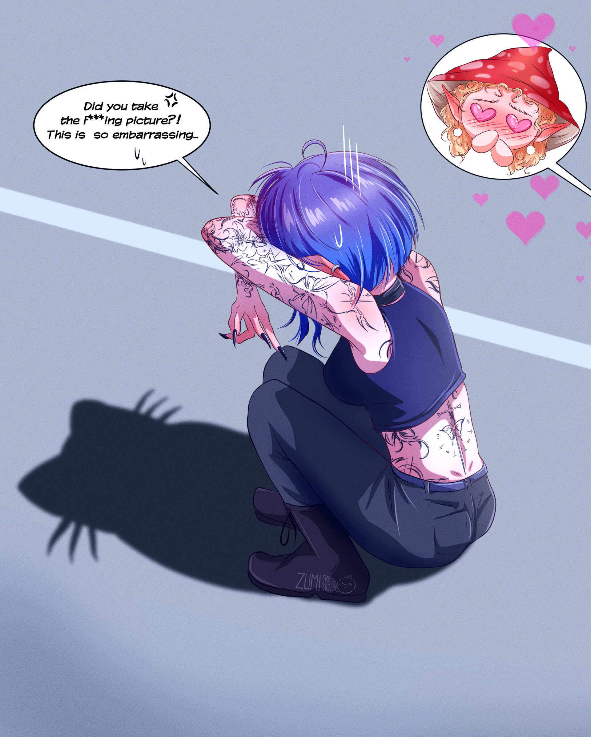 ArtStation - Cat Shadow Trend