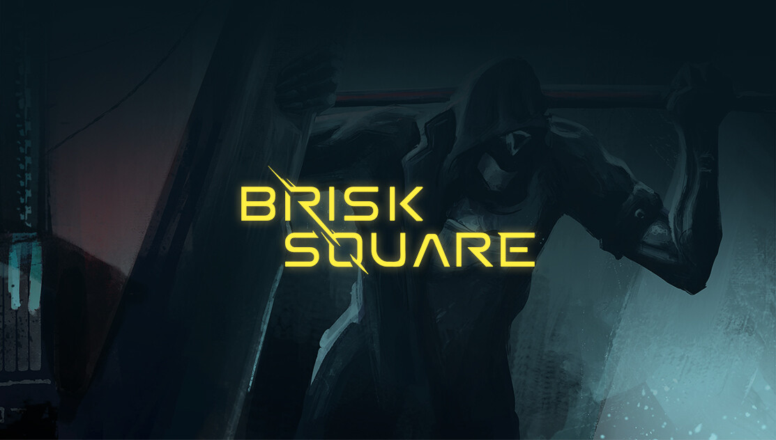 ArtStation - "Brisk Square" VR Game poster