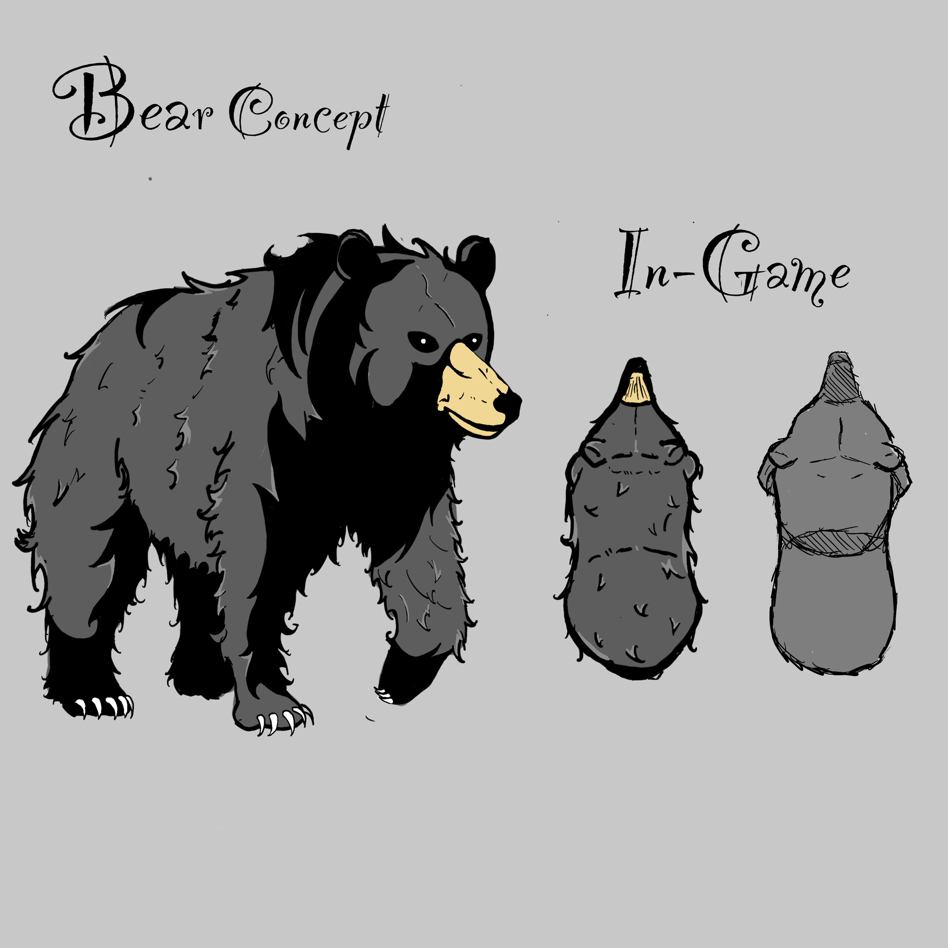 ArtStation - Bear Concept