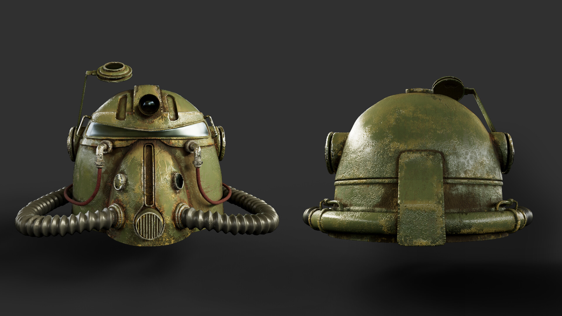 ArtStation - Fallout Helmet