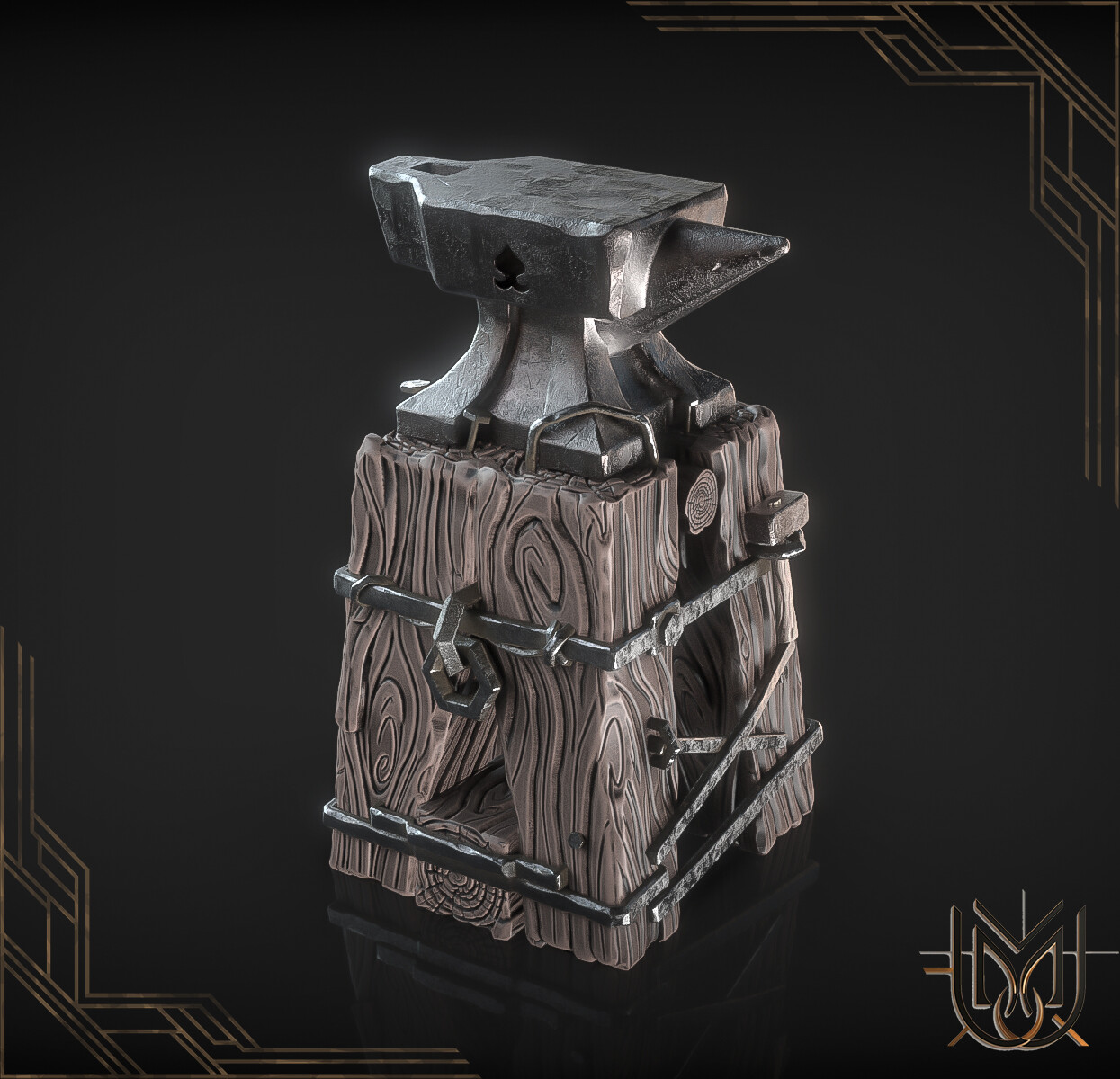 ArtStation - Stylized Anvil