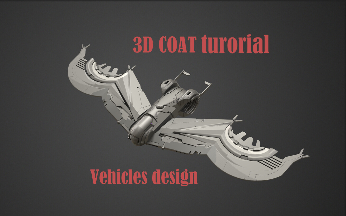 ArtStation - 3D coat turorial 【 Vehicles design
