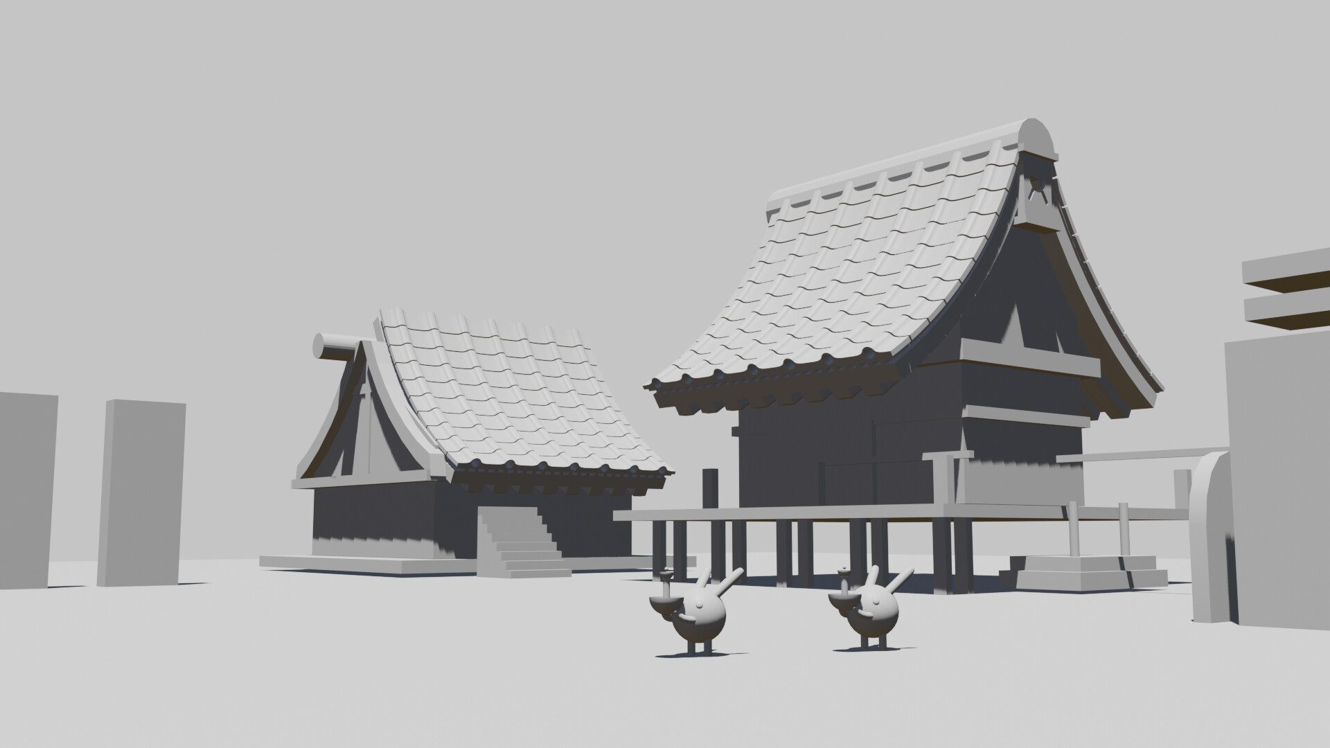 ArtStation - Japanese Shrines Fantasy Environment [WIP]