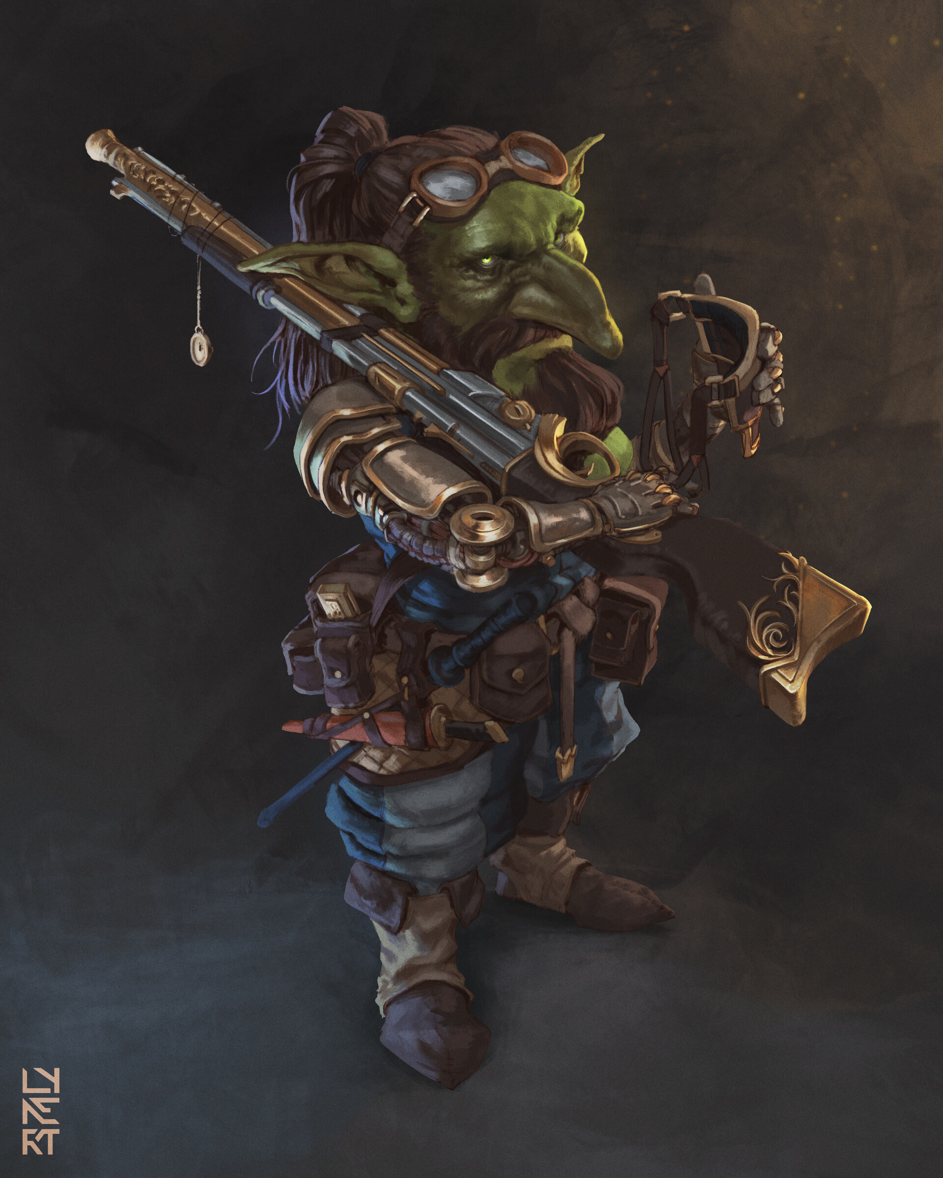 ArtStation - Goblin Steampunk