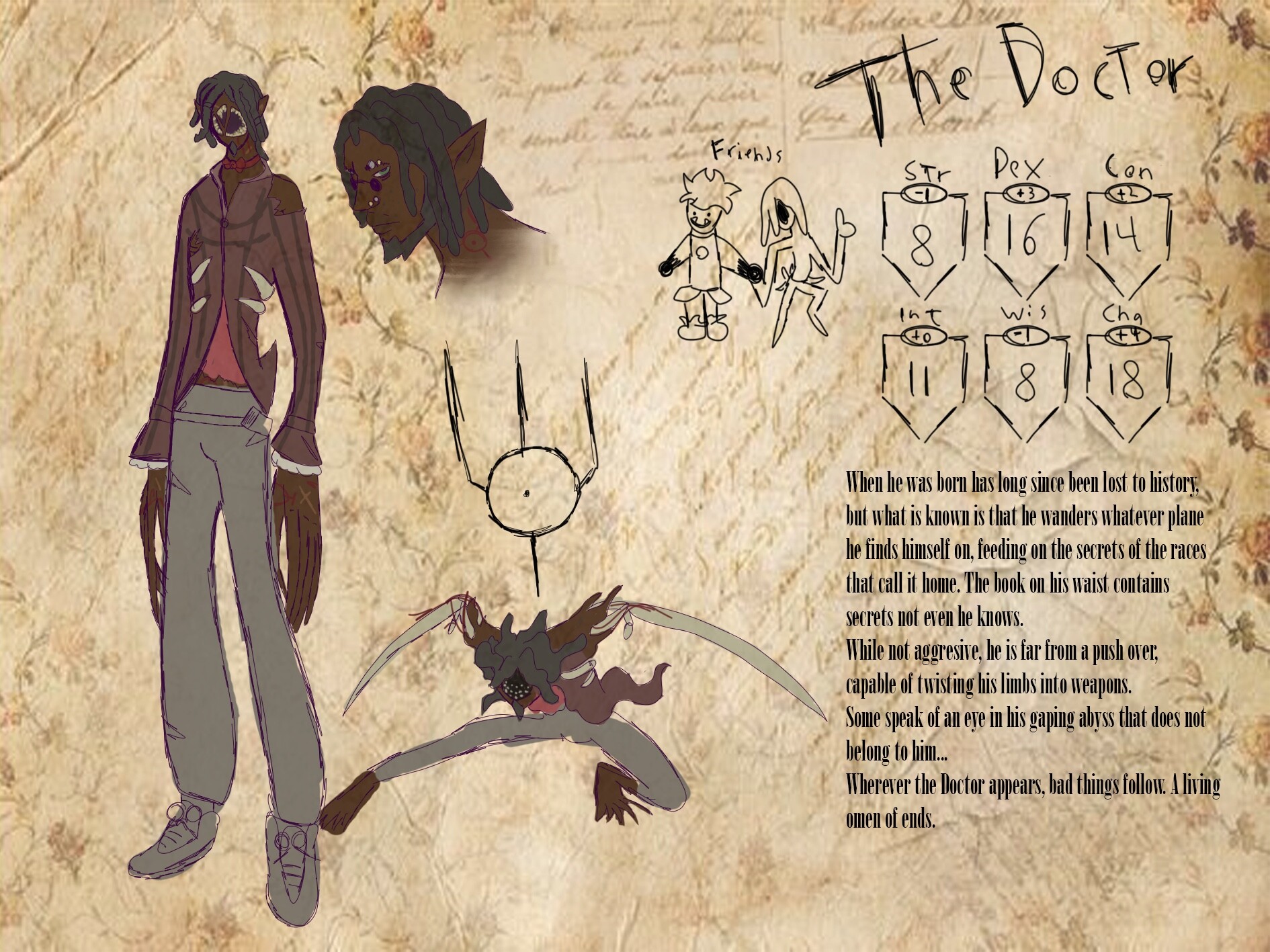 ArtStation - The Doctor - Dnd Character Art